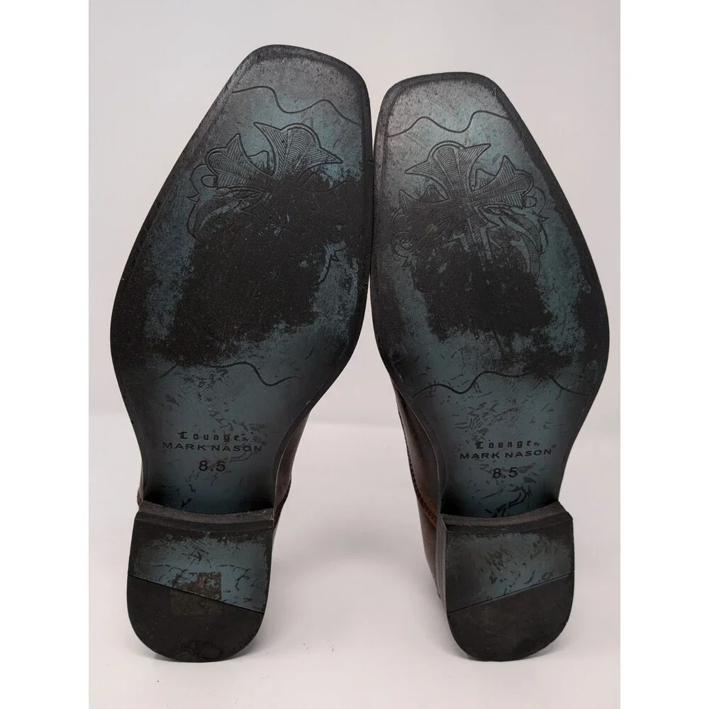 Mark Nason | Shoes | Lounge By Mark Nason Brown Leather Gothic Cross ...